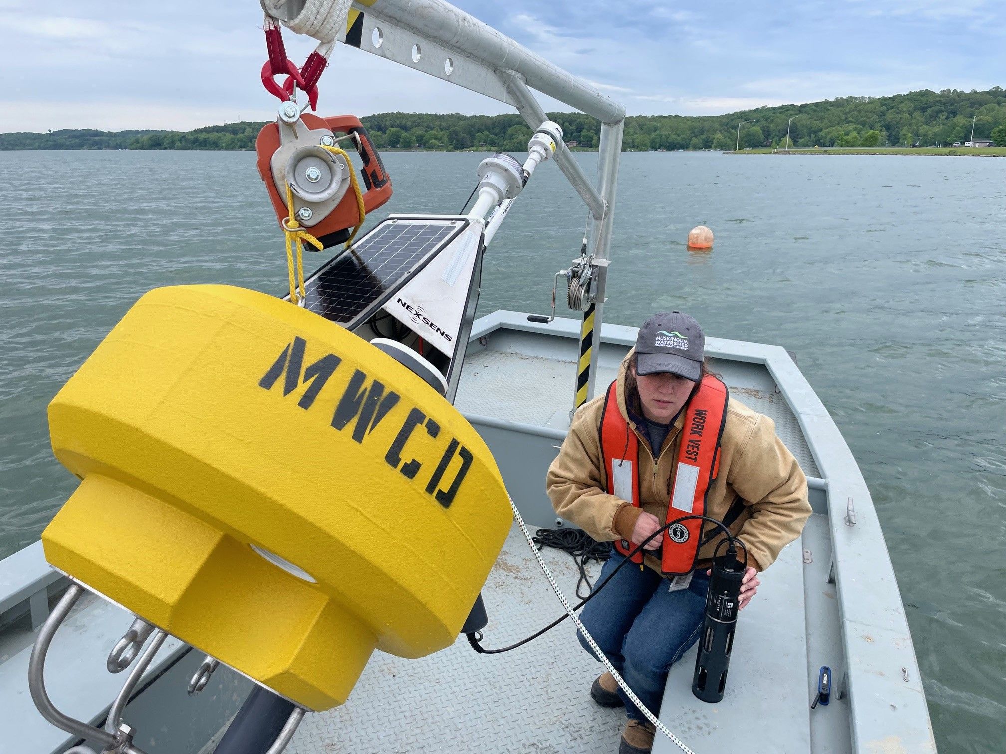 Water Quality Buoy - Muskingum Watershed Conservancy District