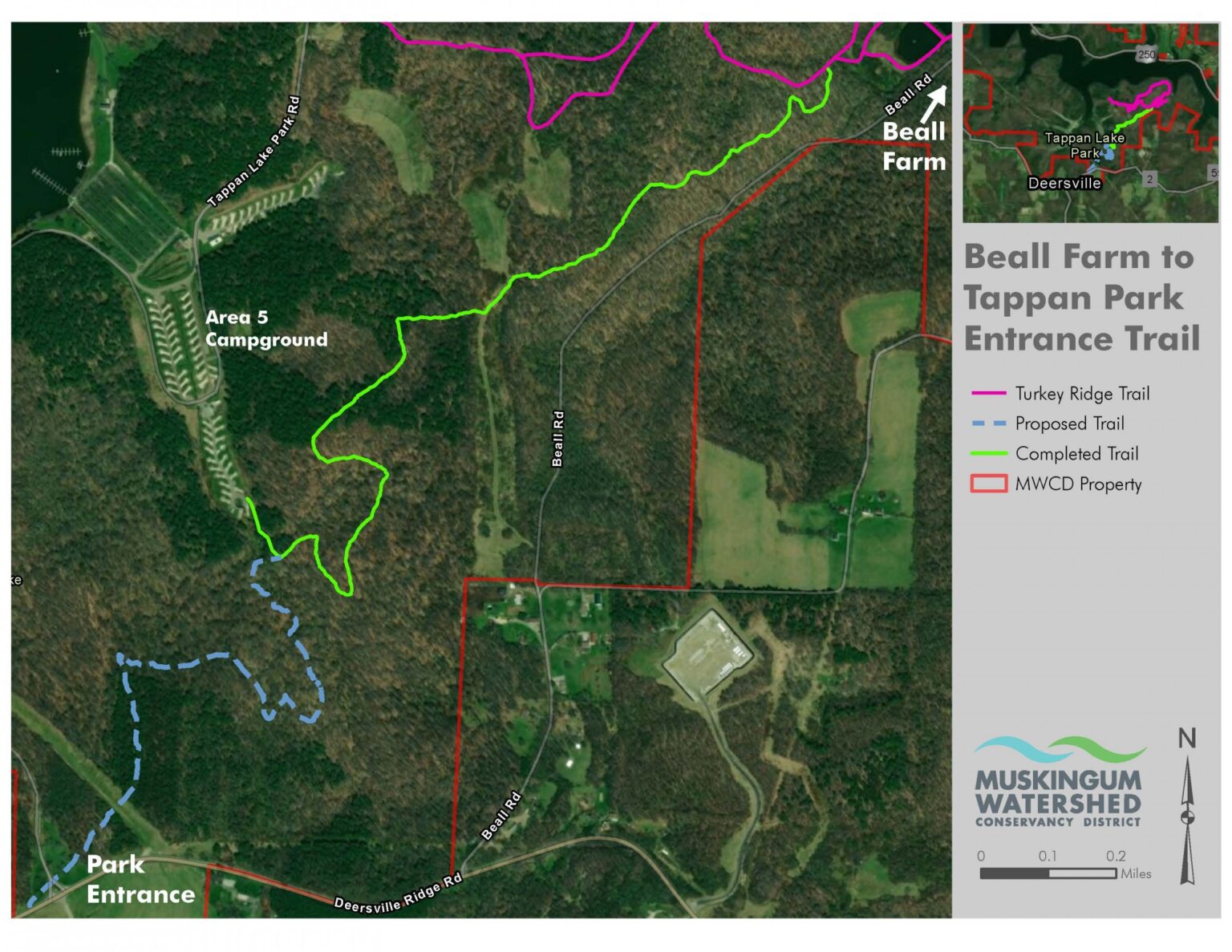 New Trail Segment Expansion Unites Organizations - Muskingum Watershed ...